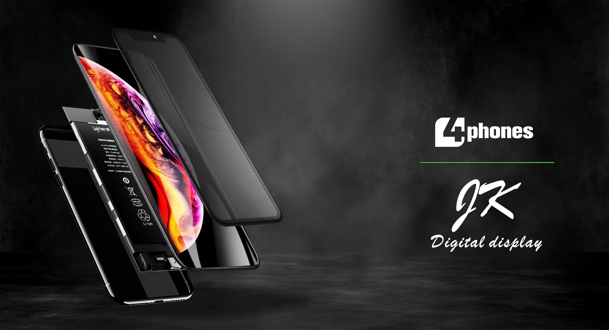 4Phones & JK Digital Displays: Official Partners – 4Phones.eu