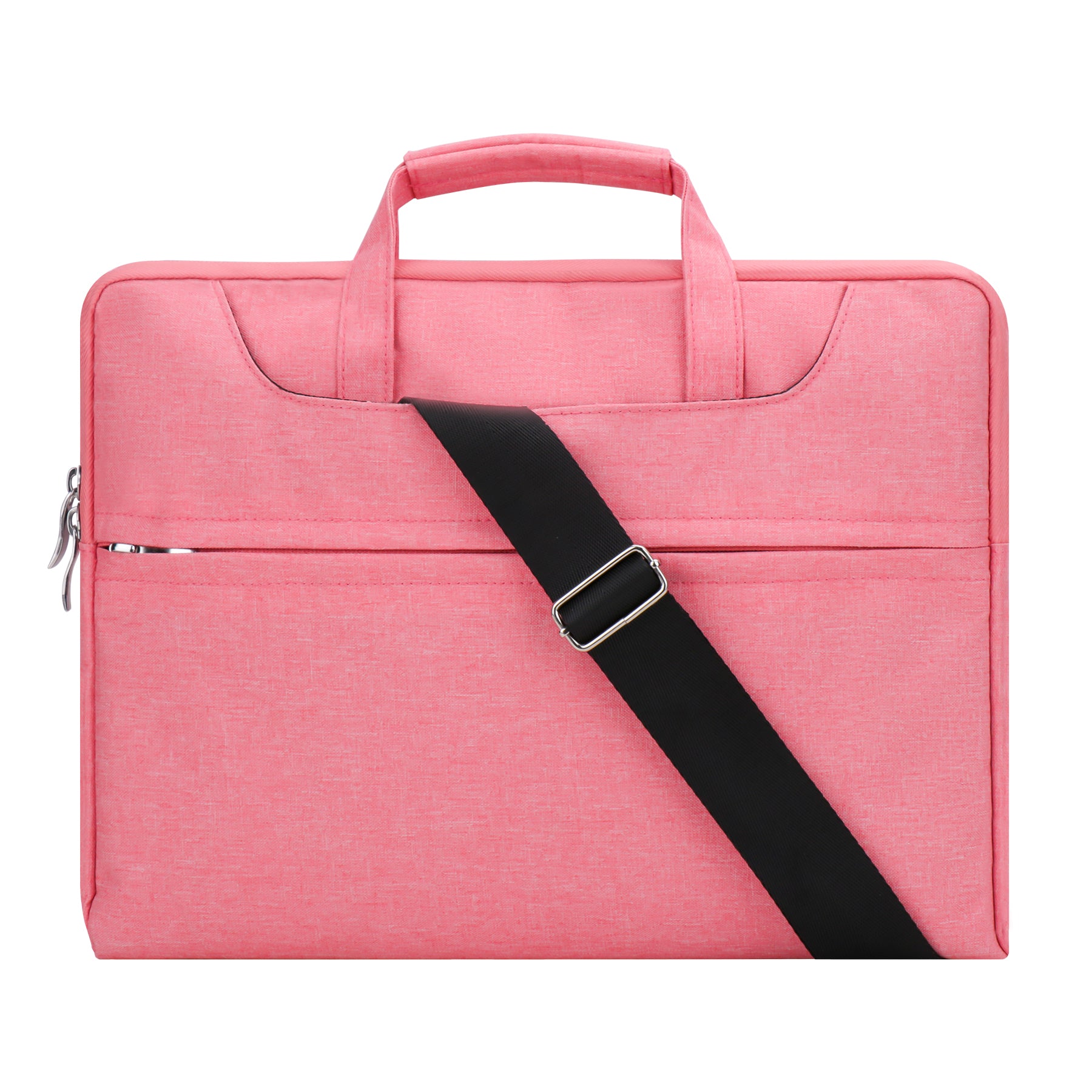 Laptop Sleeve Bag With Shoulder Strap 11, 12 inch Pink – 4Phones.eu